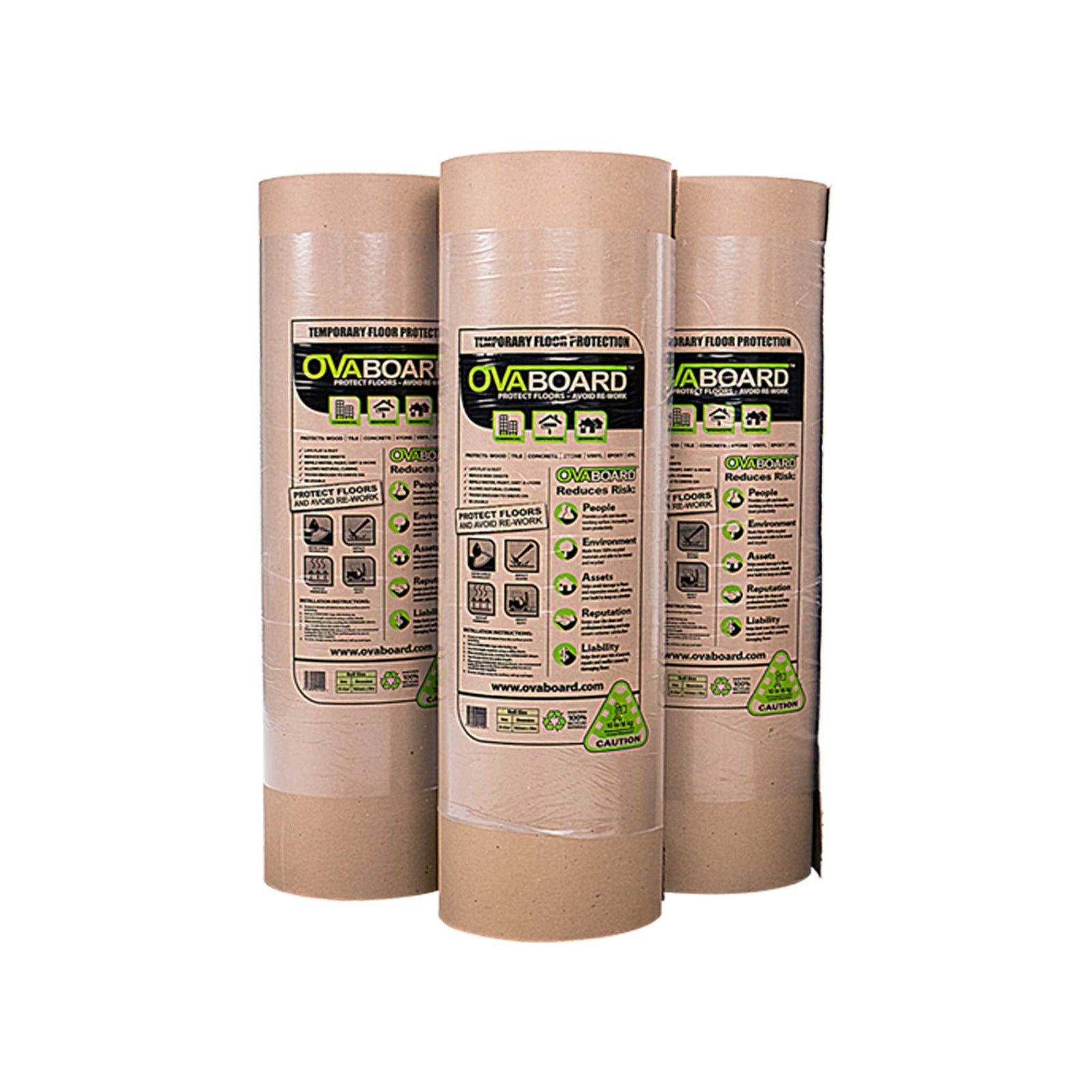 OVABOARD Heavy Duty Cardboard Floor Protection